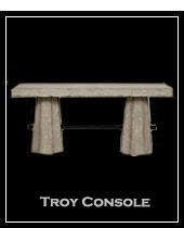 Artifacts International // Outdoor Console Tables